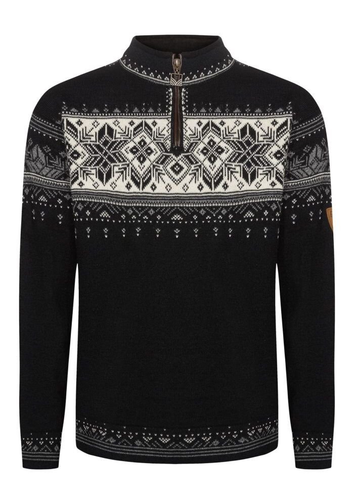 Blyfjell Norweger Pullover Schwarz Weiss | NORWEGERPULLOVER.de, 249,00