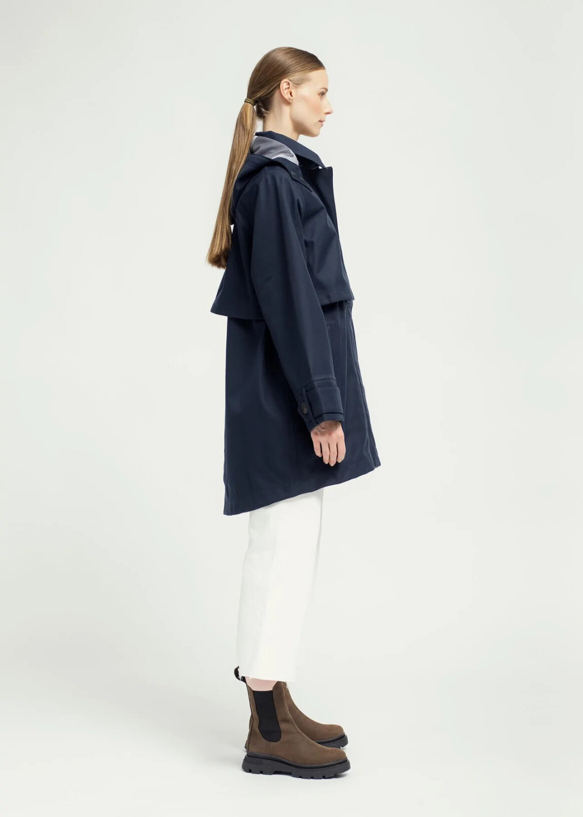 BRGN Lyn Regenjacke Navy | Versandkostenfrei | NORWEGERPULLOVER.de, 269 ...