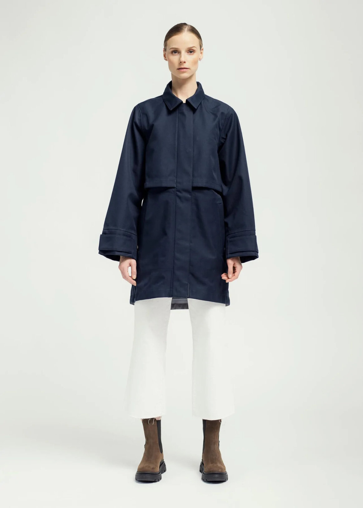 BRGN Lyn Regenjacke Navy | Versandkostenfrei | NORWEGERPULLOVER.de, 269 ...